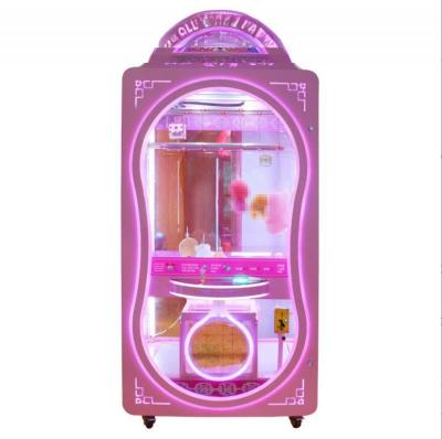 China Comerciante de vidrio transparente regalo premio juguetes rellenos de garra grúa máquina arcade para el centro comercial en venta