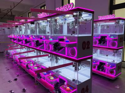 China Dreamland Original game machine factory mini toy crane arcade machine mini claw game machine with bill acceptor for sale