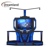 China 9D VR Simulator HTC Walking Platform 250cm Immersive Virtual Reality Experience 110V 220V for sale