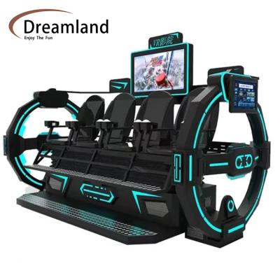 China Experience The Future Of Entertainment VR Cinema 1200W / 5.5A English / Chinese Language for sale