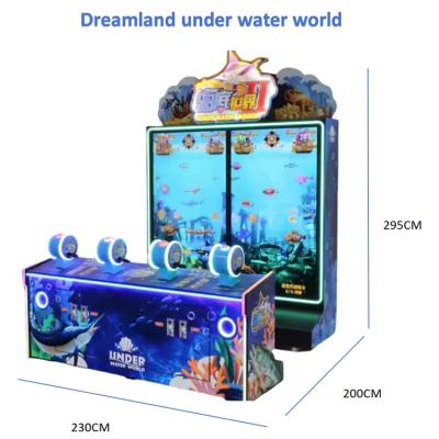 China Experimenta la diversión con la máquina de juego de pesca Una máquina de lotería electrónica de alta capacidad billete de rescate máquina de juego y conexión del Reino Unido en venta