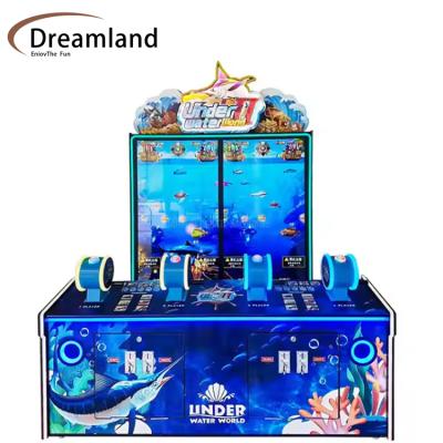 China Age 5 Years Coin Pusher Go Fish Ticket Redemption Game Machine Customized Support ODM OEM Coin Operated Fishing Arcade Video Game Machine for sale