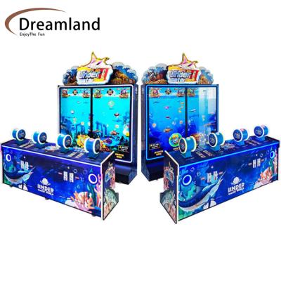 China Elevate Your Gaming Experience Coin Operated 65LCD Fishing Redemption Game Machine With Our Go Fish Lottery Video Game Machine for sale