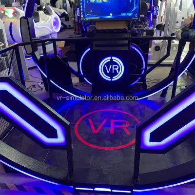 Cina Macchina di gioco simulator VR 9D con 60 giochi inclusi Capacità massima di 200 kg e dimensioni di 300x300x250 cm per uso commerciale interno in vendita