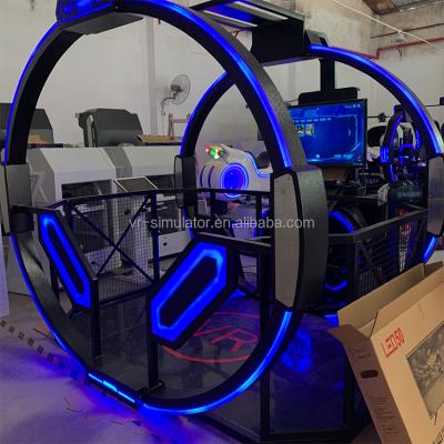 Cina Macchina di gioco simulator VR 9D con 60 giochi inclusi Capacità massima di 200 kg e dimensioni di 300x300x250 cm per uso commerciale interno in vendita