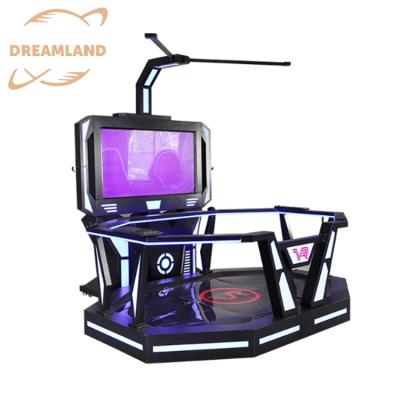 China 9D VR Machine with 60 Games 200kg Max Capacity and 110V/220V/380V Voltage VR Battle Simulator for sale