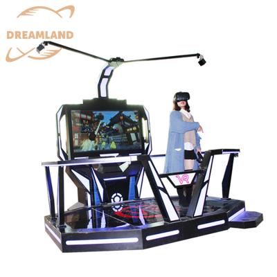 China 9D VR Machine with 60 Games 200kg Max Capacity and 110V/220V/380V Voltage VR Battle Simulator for sale