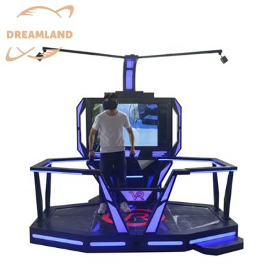 China 9D VR Machine with 60 Games 200kg Max Capacity and 110V/220V/380V Voltage VR Battle Simulator for sale