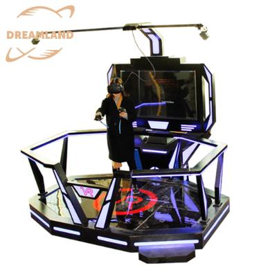 China 9D VR Machine with 60 Games 200kg Max Capacity and 110V/220V/380V Voltage VR Battle Simulator for sale