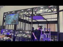 Dreamland 9d προσομοιωτής πυροβολισμού παιχνίδι μηχανή 4 παίκτες VR δωμάτιο VR arcade zombie πυροβολισμού παιχνίδι μηχανή