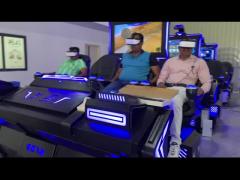 Pequenas Empresas 9dvr Simulador de Disparos 6 Assentos 9D VR Cinema VR Equipamento Simulador