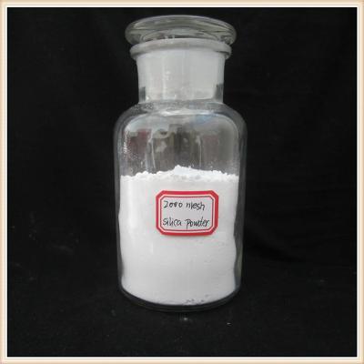 China 2500 mesh quartz powder specification for refractory epoxy resin for sale