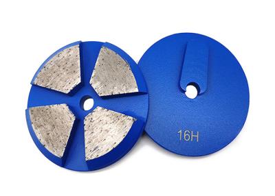 Cina Segmenti a 3 pollici di altezza 4 dei diamanti 8mm della macinazione di Husqvarna termoresistenti in vendita
