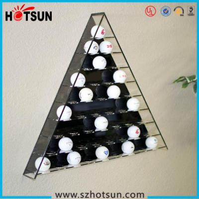 China Hot sale retail acrylic golf ball display case/golf ball display boxes/golf ball display rack for sale