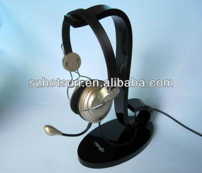 China Display rack for the earphone, acrylic earphone holder, bluetooth earphone display rack for sale