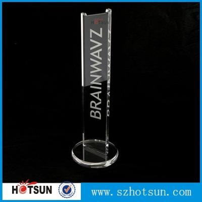 China earphone stand acrylic crystal clear fits virtually all earphones for sale