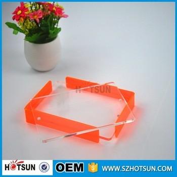 China Acrylic photo frame Double-side magnetic crystal clear picture photo frame for sale