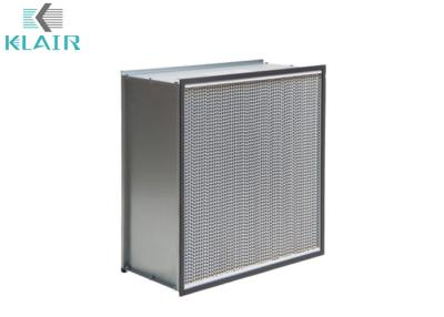 Cina Filtro dell'aria di alluminio a forma di scatola del separatore HEPA della fibra di vetro per il sistema di HVAC in vendita