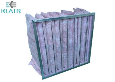 China Uitgedreven van de de Zakzak van de aluminiumglasvezel de Filterf5-f9 Middelgrote Efficiency Te koop