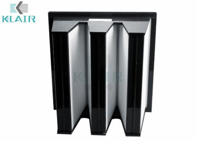 China Fiberglass Pleated Air Filters With Extended Surface Mini Pleat Media for sale