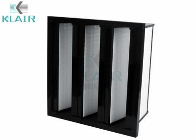 China Fiberglass Pleated Air Filters With Extended Surface Mini Pleat Media for sale