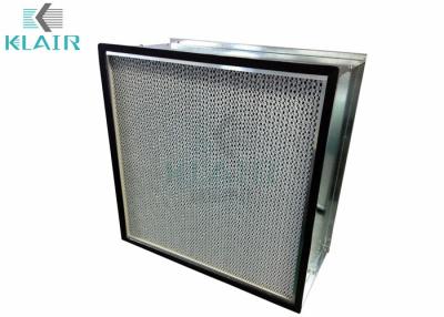 China Industrial Air Filter System , Pleated Hepa Filter With Double Header Cell Sides for sale