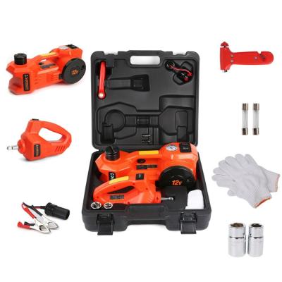Китай Professional Portable new electric car jack and impact wrench продается