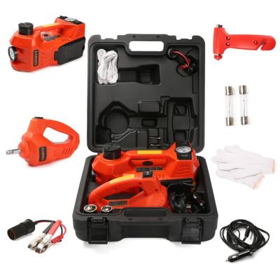 Cina 3 chiave pneumatica elettrica di Ton Electric Hydraulic Jack Kit 12v in vendita