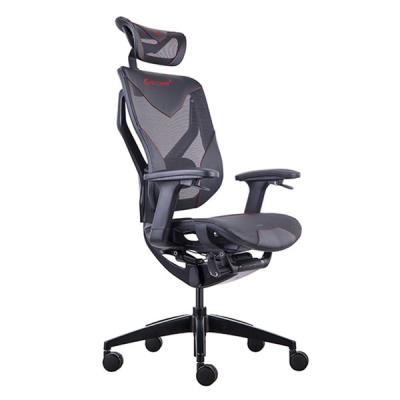Cina Ricamo fresco Logo Black Frame dell'unità di elaborazione di Mesh Gaming Chairs Silver di progettazione di GTCHAIR in vendita
