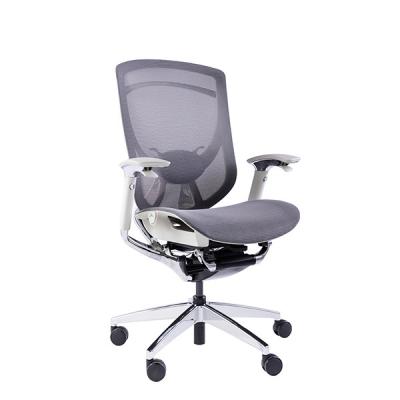 China Cadeira de mesa ergonômica do preto de IFIT com apoio lombar Mesh Swivel de inclinação ajustável à venda