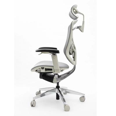 Cina Alto bianco dello scrittorio della parte girevole di controllo della pagaia di Mesh Office Chair 5D della parte posteriore in vendita
