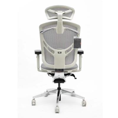 Cina Alto bianco dello scrittorio della parte girevole di controllo della pagaia di Mesh Office Chair 5D della parte posteriore in vendita