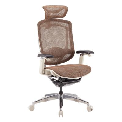 Cina Alluminio lucidato di sedili di giro di Grey Frame Mesh Office Chair in vendita
