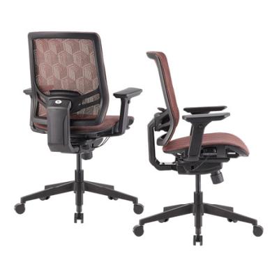 Cina armi basse 4D Mesh Office Chairs With Adjustable rosso di 340mm indietro in vendita