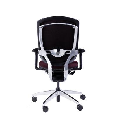 Cina Marrit Red Swivel Chairs con la sedia ergonomica dell'ufficio di alta qualità di alluminio in vendita