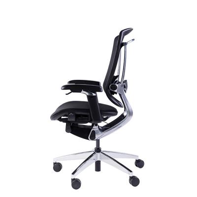 Cina La sedia respirabile di Mesh Mid Back Ergonomic Office ha lucidato le sedie di alluminio dell'ufficio della parte girevole in vendita