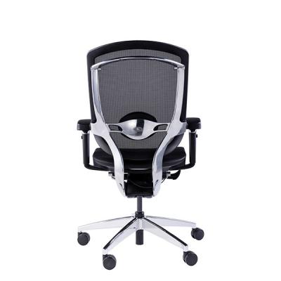 Cina La sedia respirabile di Mesh Mid Back Ergonomic Office ha lucidato le sedie di alluminio dell'ufficio della parte girevole in vendita