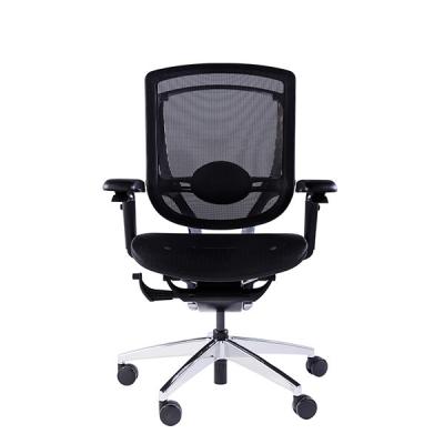 Cina La sedia respirabile di Mesh Mid Back Ergonomic Office ha lucidato le sedie di alluminio dell'ufficio della parte girevole in vendita