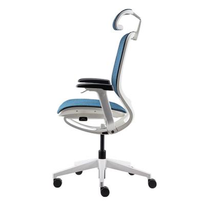 Cina Sedia ergonomica Wintex Mesh Swivel Chair Back Support dell'ufficio della struttura bianca di PA in vendita