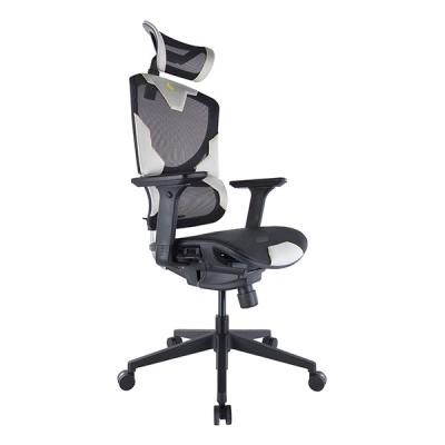 Cina Computer respirabile Mesh Gaming Chairs della struttura di progettazione d'argento di plastica dell'unità di elaborazione in vendita
