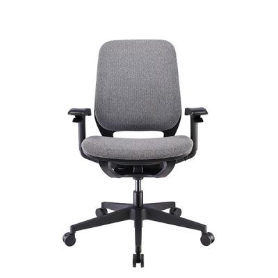 Cina Sedia ergonomica scura dell'ufficio di Grey Mesh Fabric Furniture Staff Seating in vendita