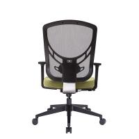 China Green Upholstery Project Office Chairs  Nylon Base Height adjustable Computer Task Seating for sale