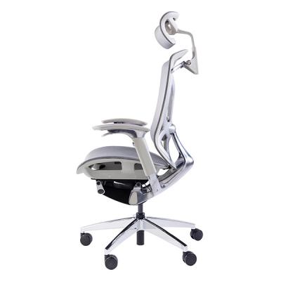 China Cabeceira Mesh Office Chairs do apoio do projeto 3D da queda da água de Grey Plastic Rotating Chair Comfort à venda