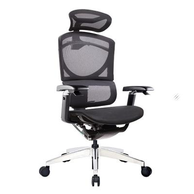 Cina Supporto lombare di Mesh Swivel Office With Headrest dell'alta sedia ergonomica posteriore dell'ufficio in vendita