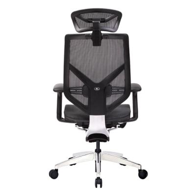 Cina alluminio lucidato ergonomico di Mesh Office Chair dell'alta parte posteriore della parte girevole 3D in vendita