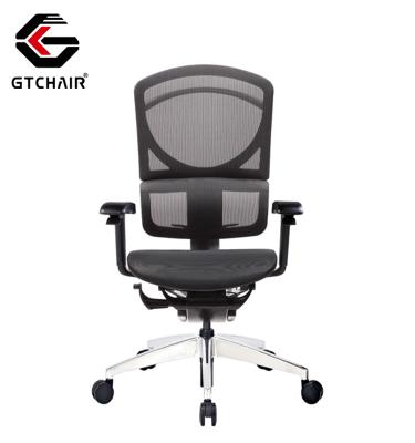 China Plutônio ergonômico traseiro meados de Mesh Manager do preto da cadeira 65mm do escritório de pessoal à venda