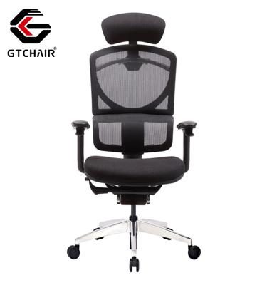 Cina Mesh Back Office Chair ergonomico 65mm con supporto lombare alto indietro in vendita
