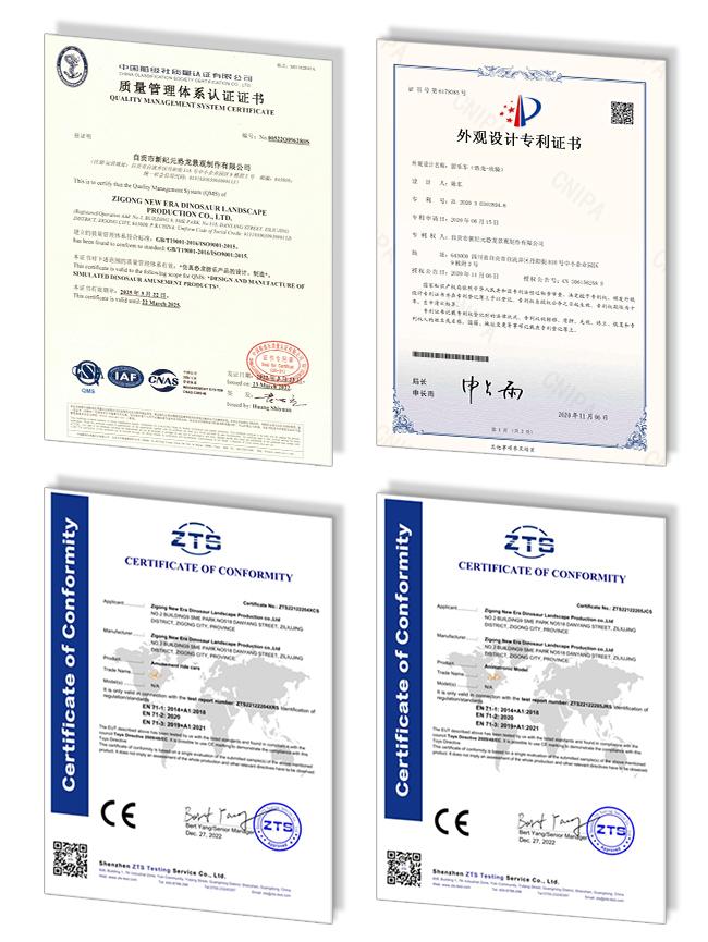 Close-up of dinosaur skin texture showing material quality