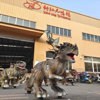 Cina Centro commerciale personalizzato Animatronic Dinosaur Ride Life Size Per adulti in vendita
