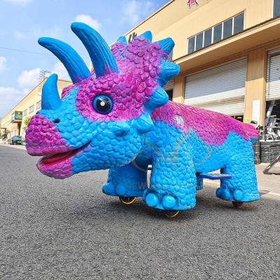 Cina Giostra Dinosauro Animale Robotico per Bambini, Camminante, Portata 100kg, a Batteria in vendita